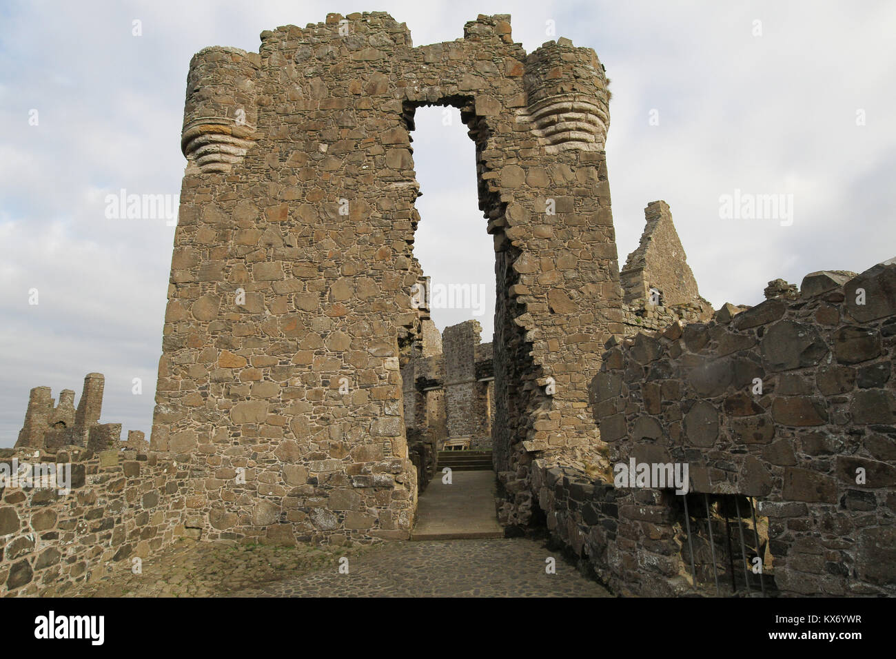 Dunluce Castle Antrim Coast Co High Resolution Stock Photography and ...