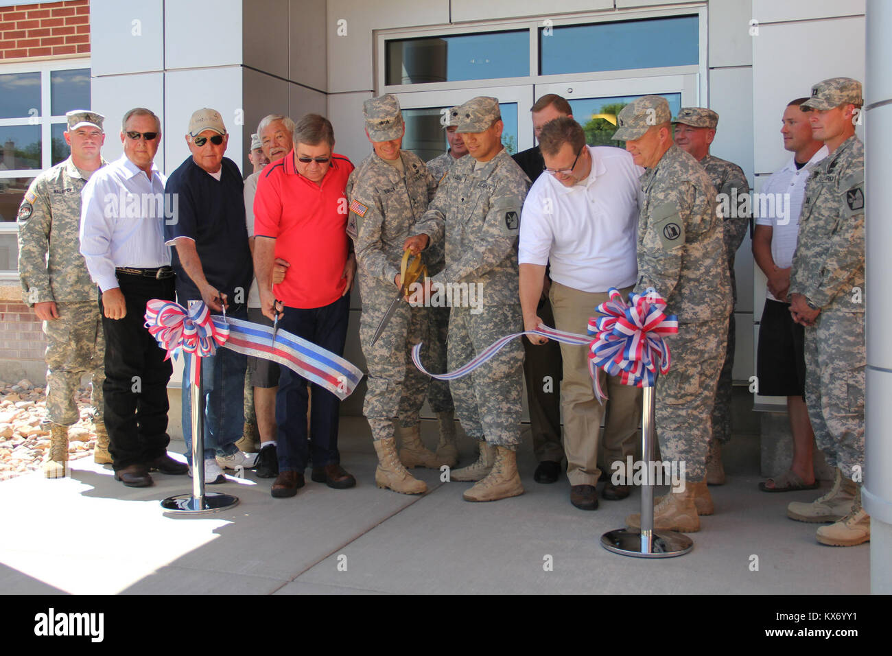 The Utah National Guard held a ribbon-cutting for the remodeled armory ...