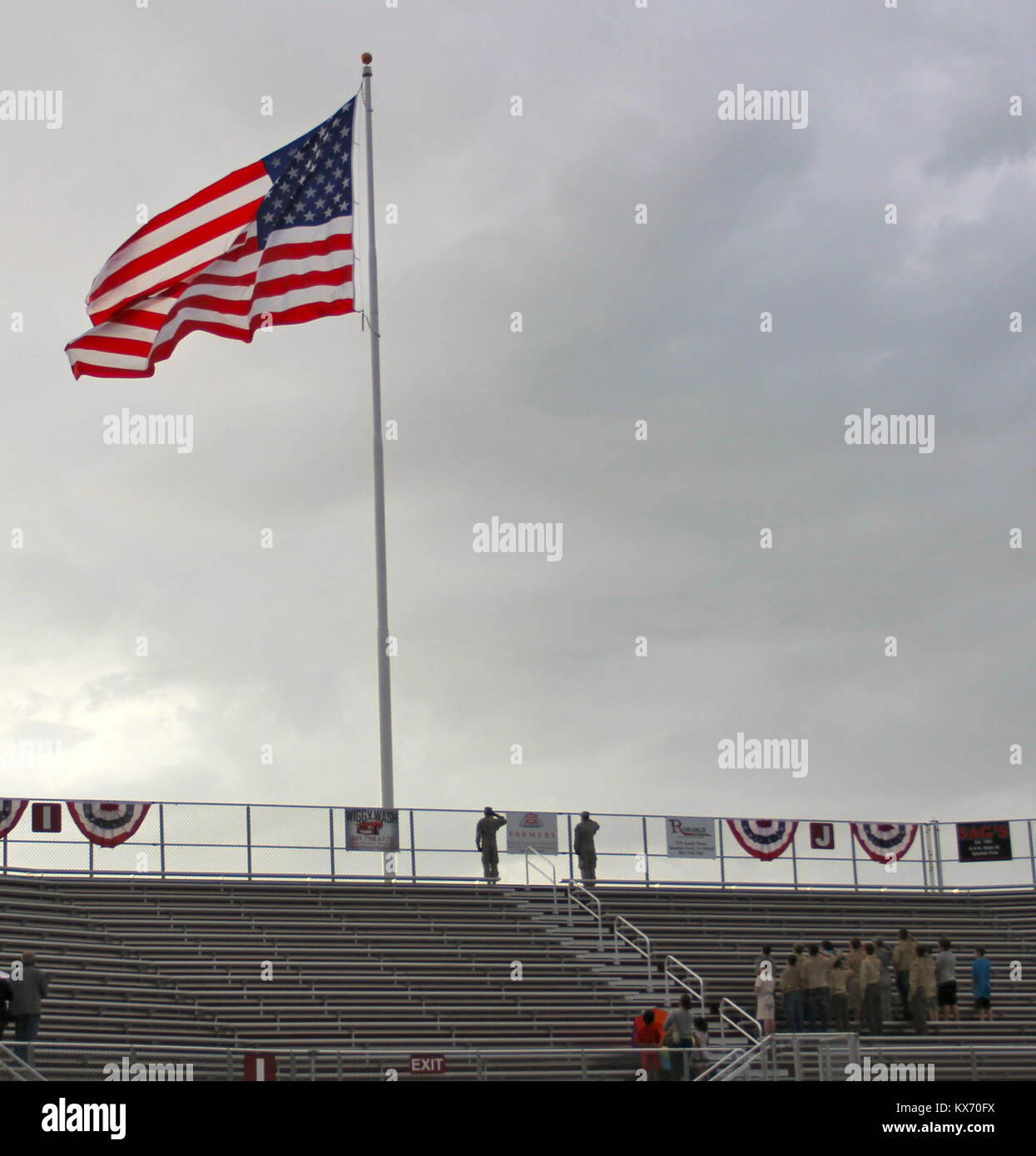 The city of Spanish Fork, Utah, held its 15th annual flag-retirement ...