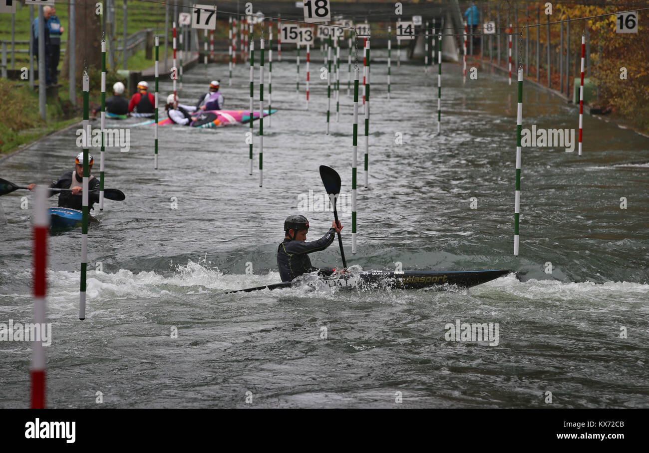 Canoers training hi-res stock photography and images - Alamy
