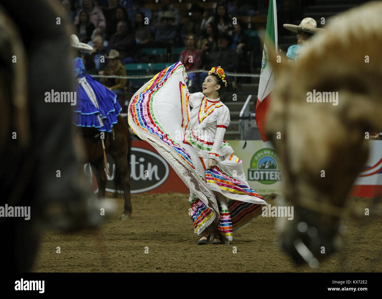 Denver, Colorado, USA. 7th Jan, 2018. Mexican Dancers of the Mexican ...