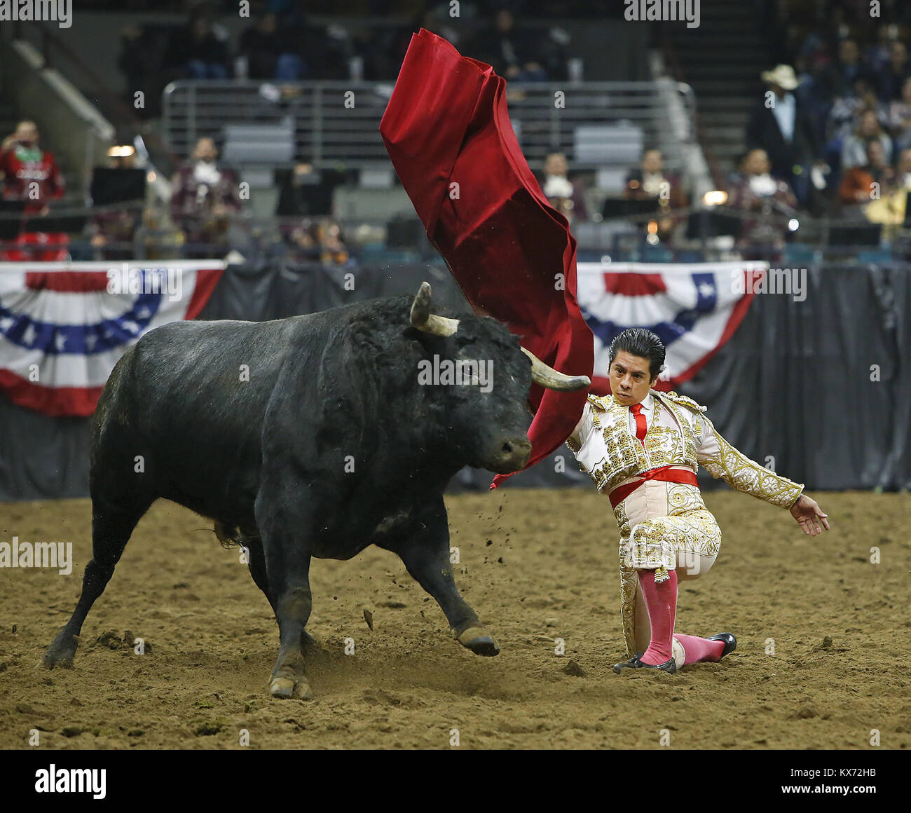 Denver, Colorado, USA. 7th Jan, 2018. Matador JORGE LEJORGE from ...