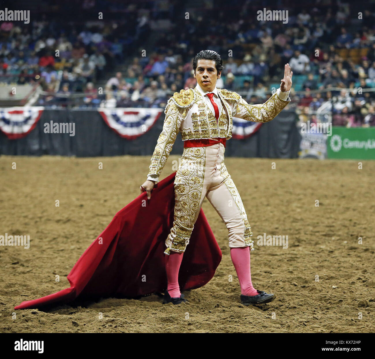 Denver, Colorado, USA. 7th Jan, 2018. Matador JORGE LEJORGE from ...