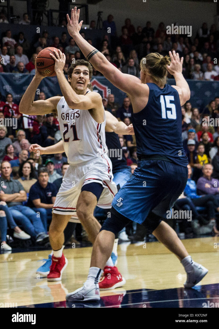 McKeon Pavilion Moraga Calif, USA. 06th Jan, 2018. U.S.A. St. Mary's ...