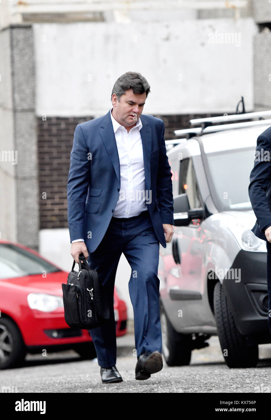 Brighton, UK. 8th Jan, 2018. Dominic Chappell the former owner of BHS ...
