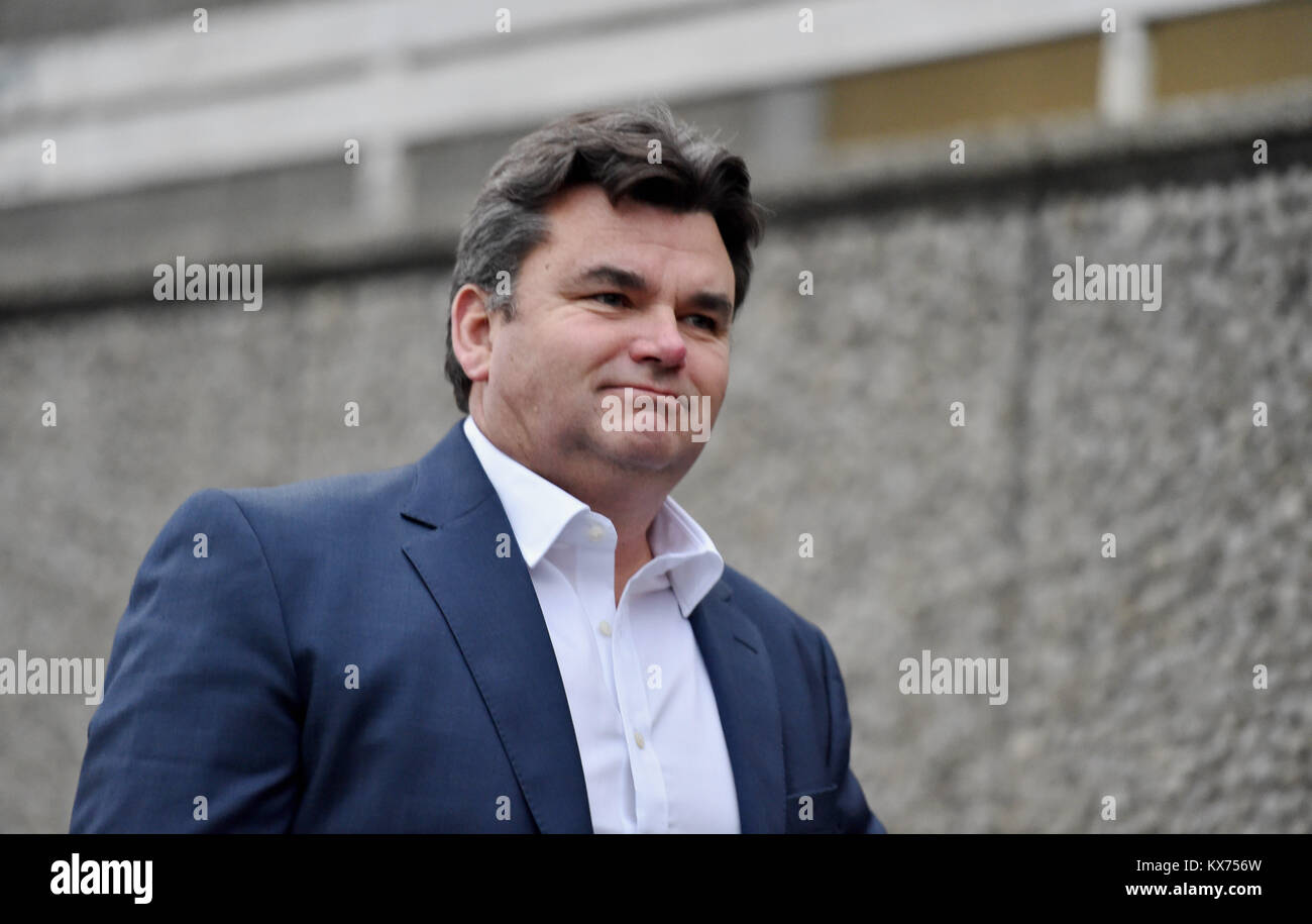 Brighton, UK. 8th Jan, 2018. Dominic Chappell the former owner of BHS ...