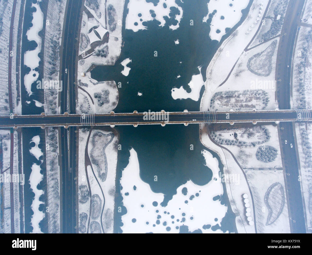 Liaochen, Liaochen, China. 7th Jan, 2018. .The Liaocheng University is ...