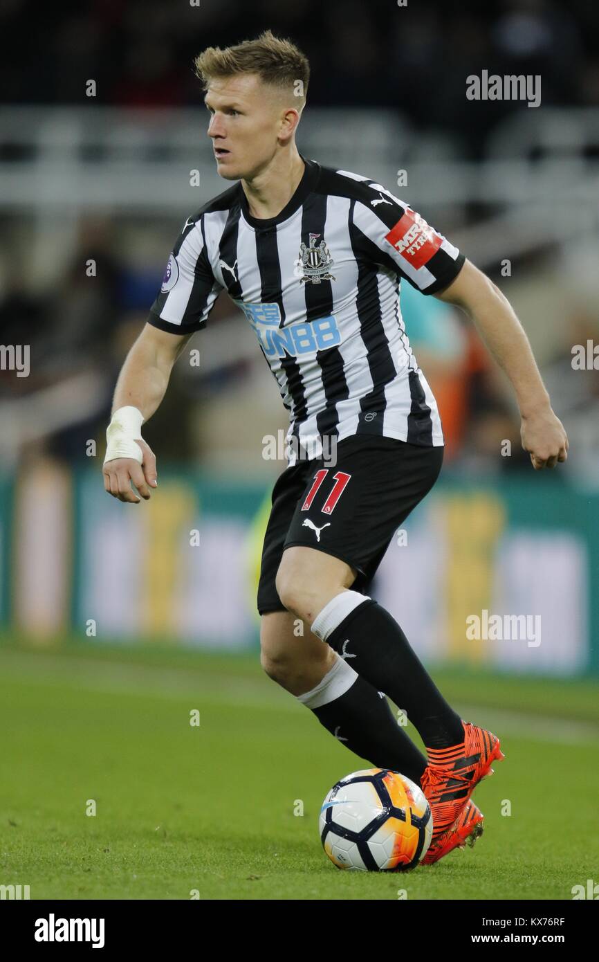 MATT RITCHIE NEWCASTLE UNITED FC NEWCASTLE UNITED FC V LUTON TOWN FC ...