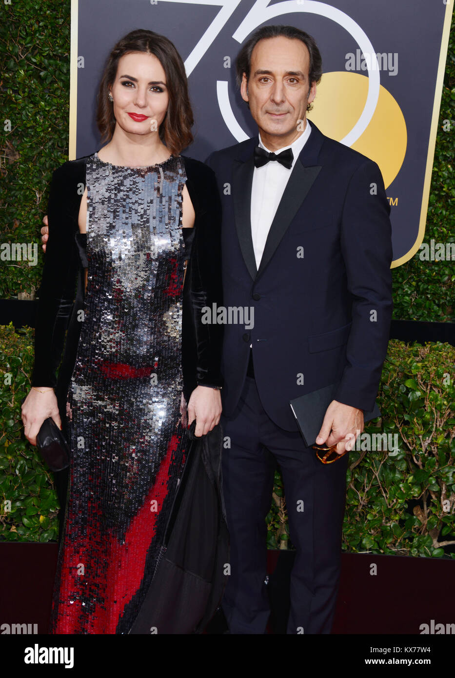Los Angeles, USA. 07th Jan, 2018. Alexandre Desplat - musician composer ...