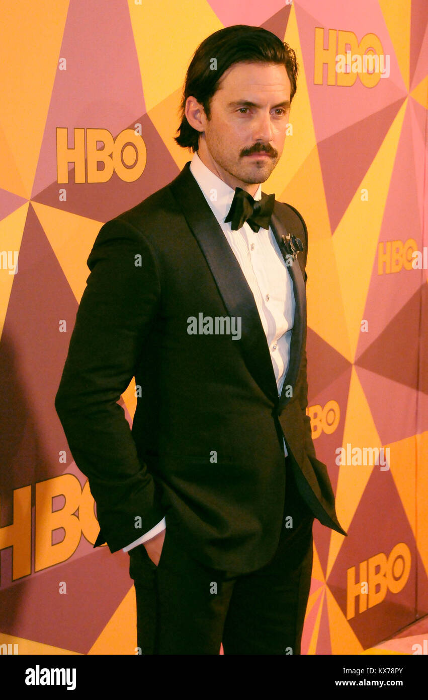 Beverly Hills, California, USA. 7th Jan, 2018. Actor Milo Ventimiglia ...