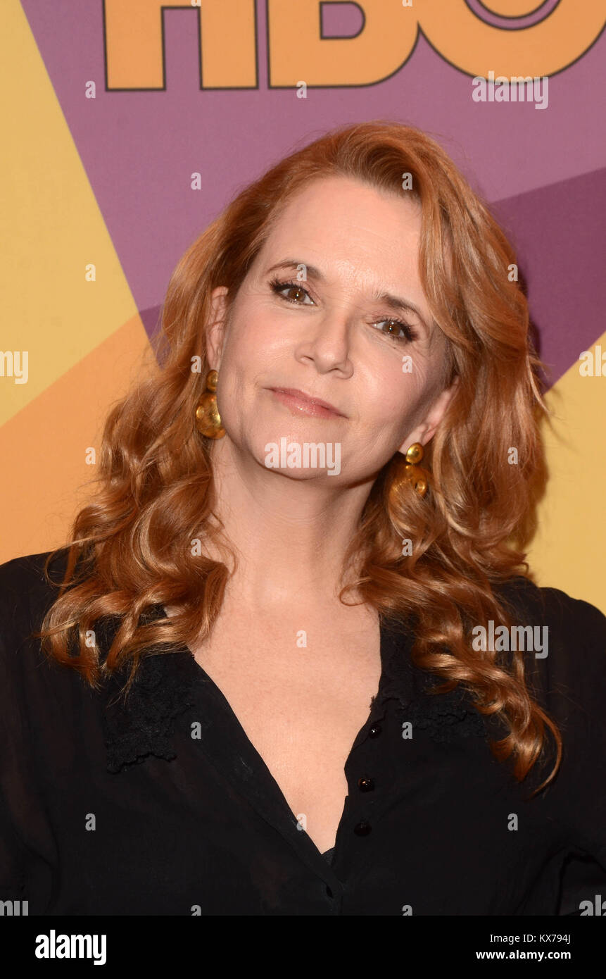 Beverly Hills, California, USA. 7th Jan, 2018. Lea Thompson at the HBO ...