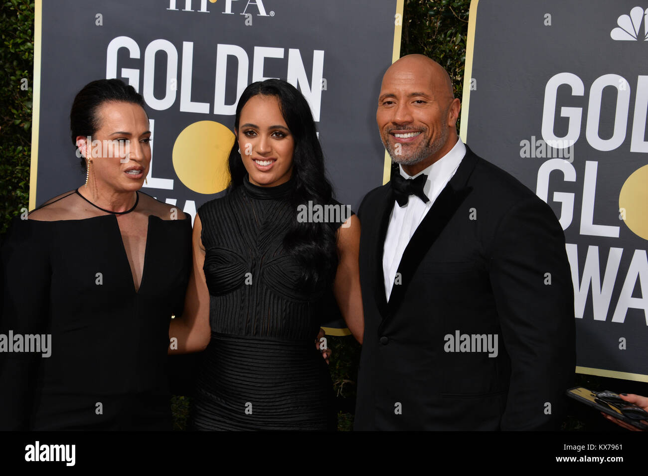 Los Angeles, USA. 07th Jan, 2018. Dany Garcia, Simone Garcia Johnson ...