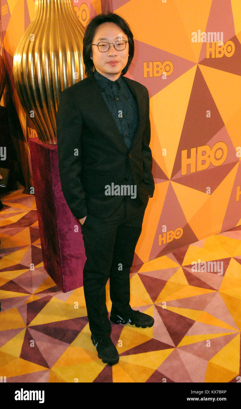 Beverly Hills, USA. 07th Jan, 2018. Comedian Jimmy O. Yang attends HBO ...