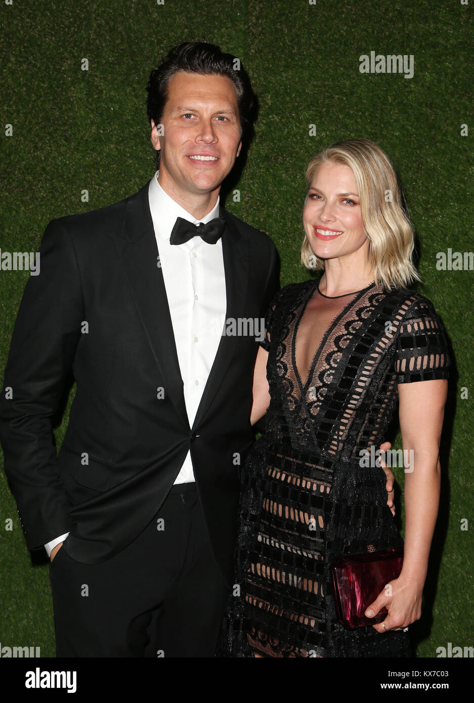 Beverly Hills, CA, USA. 7th Jan, 2018. Ali Larter, Hayes MacArthur ...
