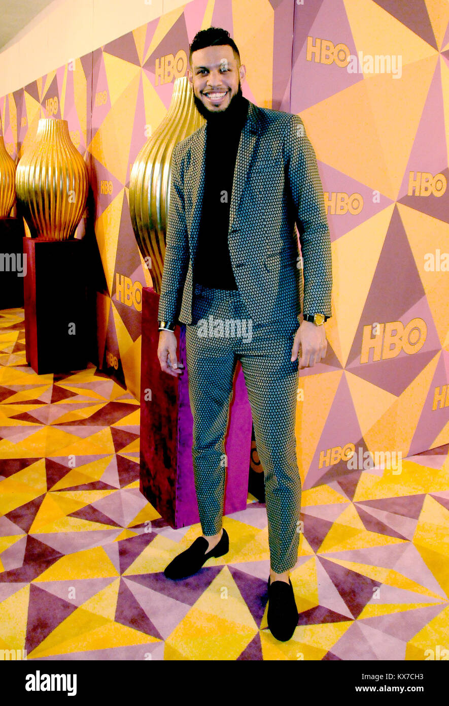 Beverly Hills, California, USA. 7th Jan, 2018. Actor Sarunas J. Jackson ...