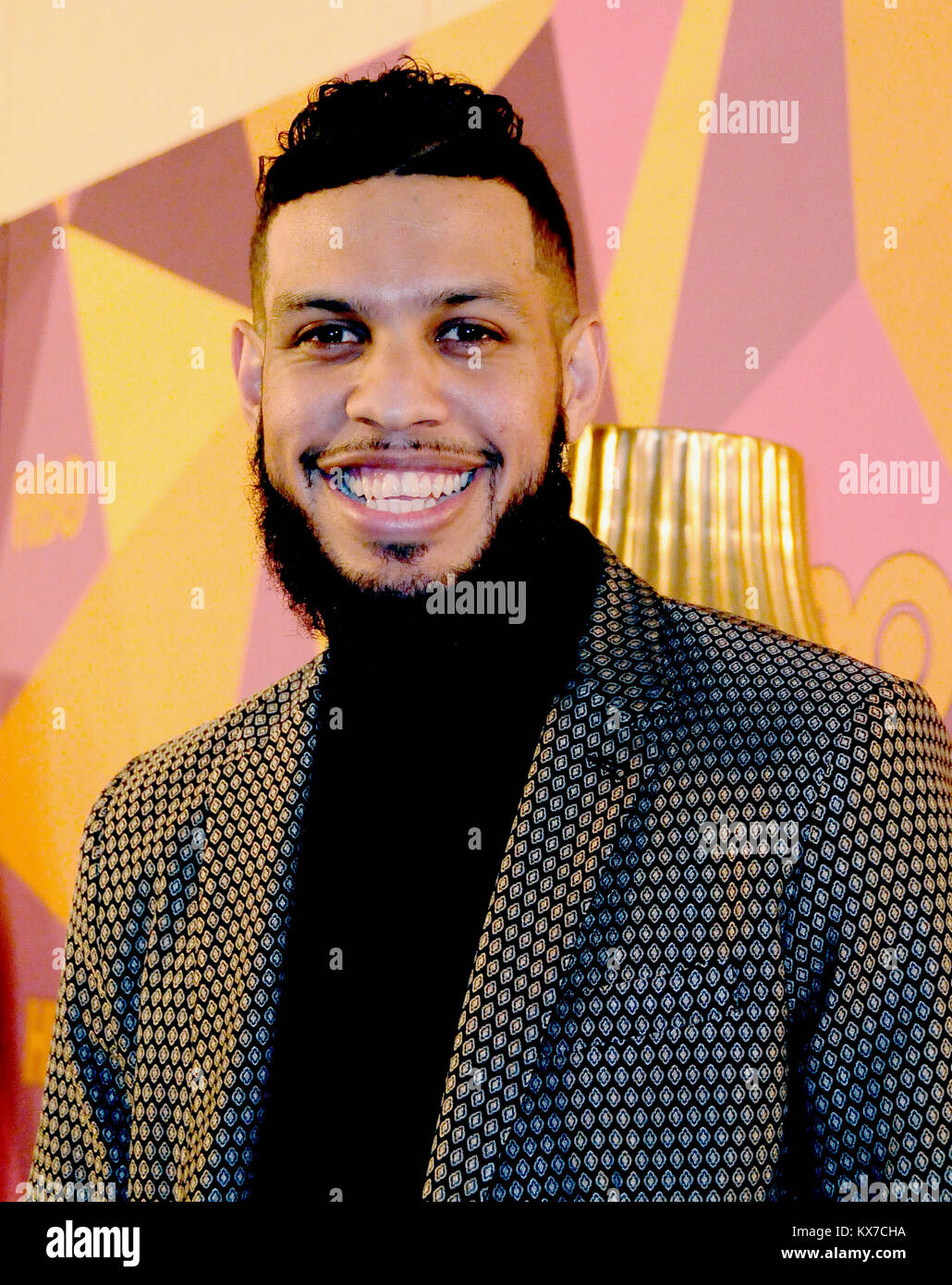 Beverly Hills, California, USA. 7th Jan, 2018. Actor Sarunas J. Jackson ...