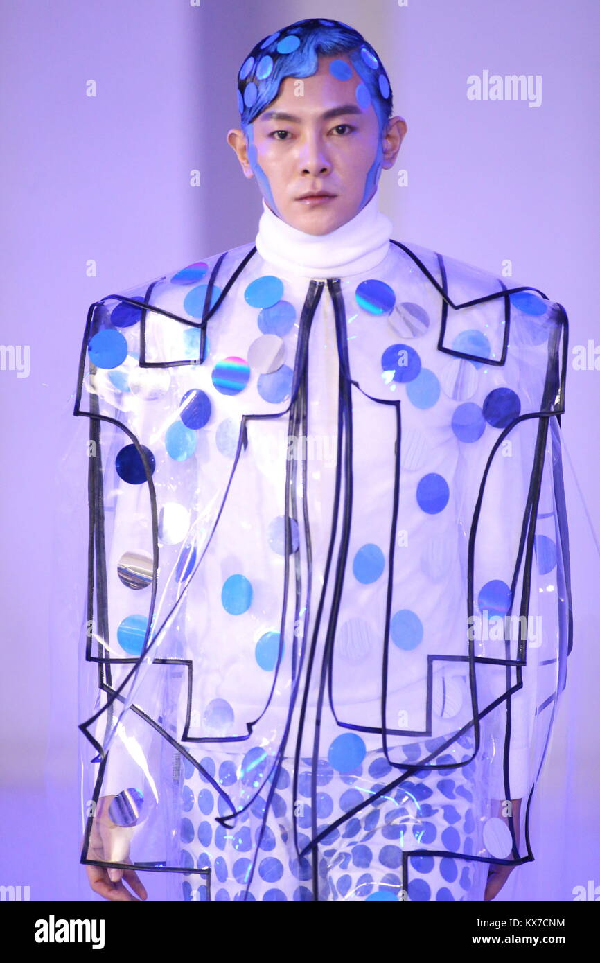 January 8, 2018 - Beijing, China - Models on the catwalk as fashion ...