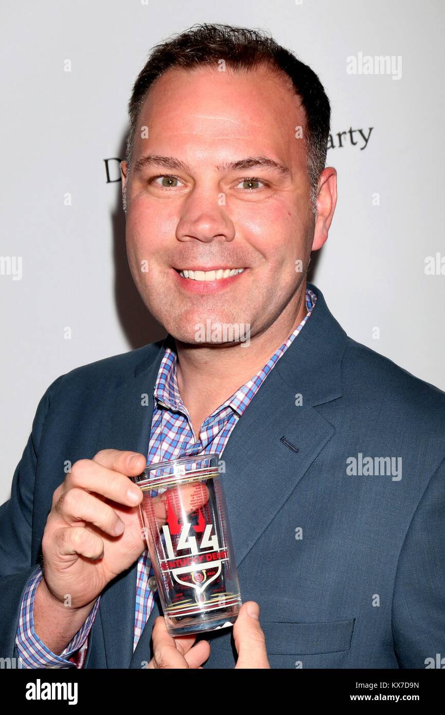 Kevin Harned, Official Kentucky Derby Glass at arrivals for Unbridled ...