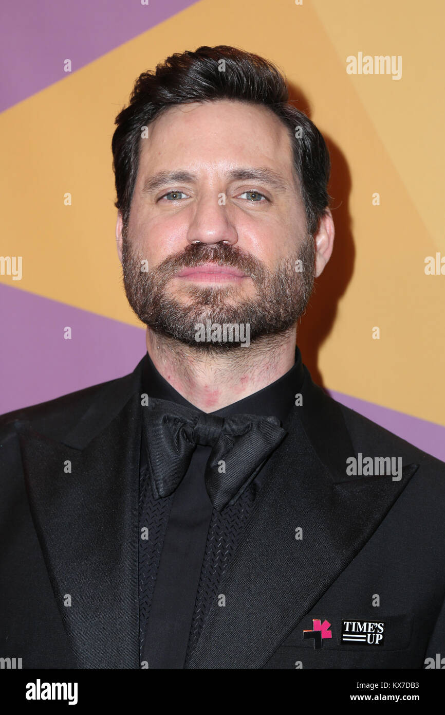Beverly Hills, California, USA. 7th Jan, 2018. Edgar Ramirez at the HBO ...
