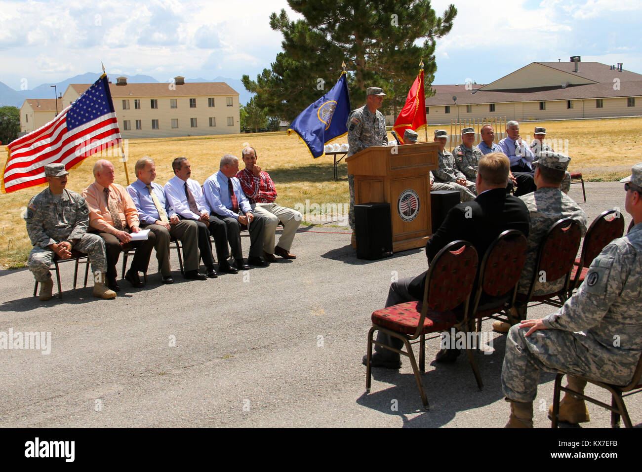 Builder, architect and Utah Guard officials break ground for new ...