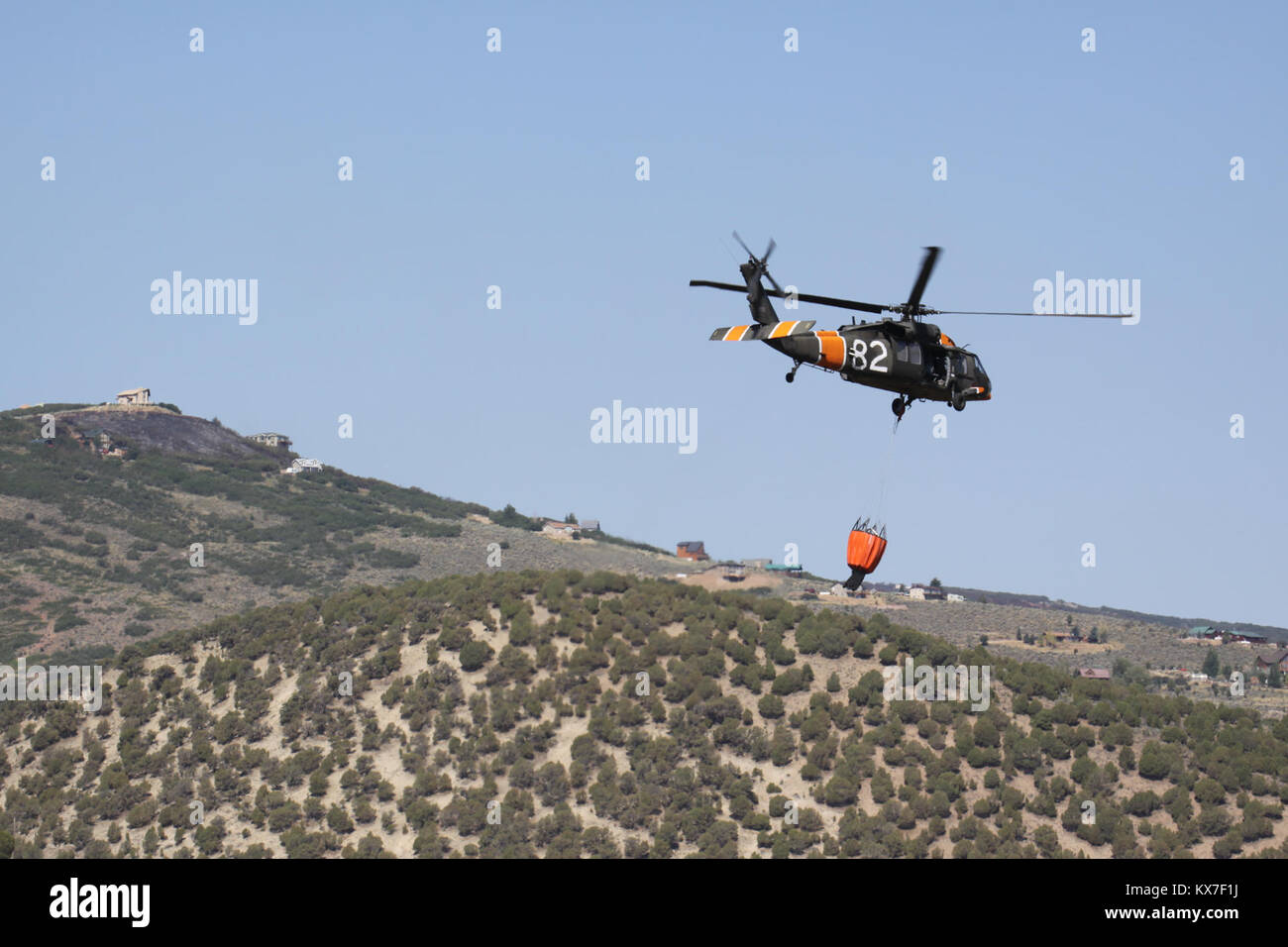 Utah Army National Guard 2-211th Aviation UH-60 Blackhawk helicopters ...