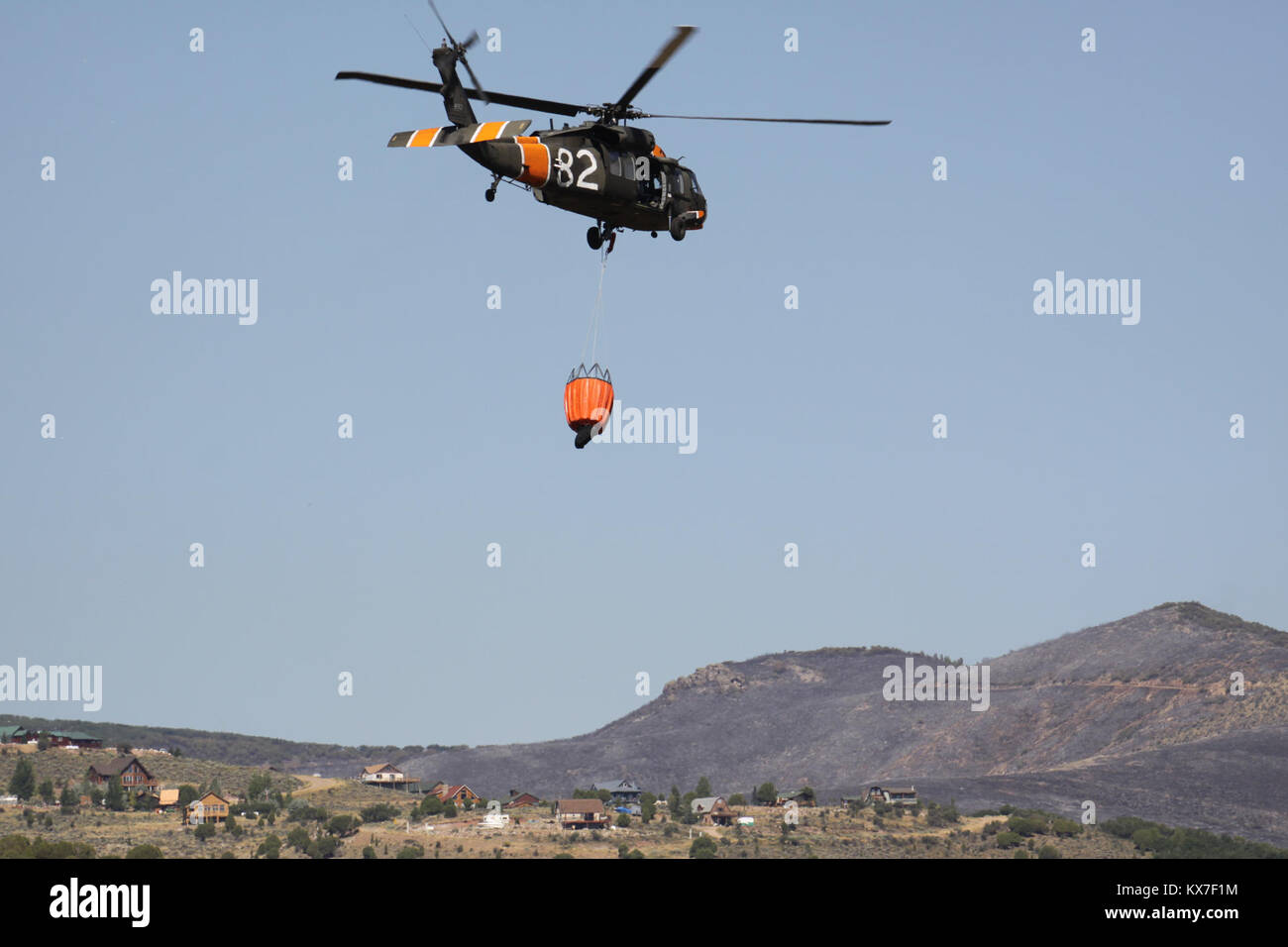 Utah Army National Guard 2-211th Aviation UH-60 Blackhawk helicopters ...