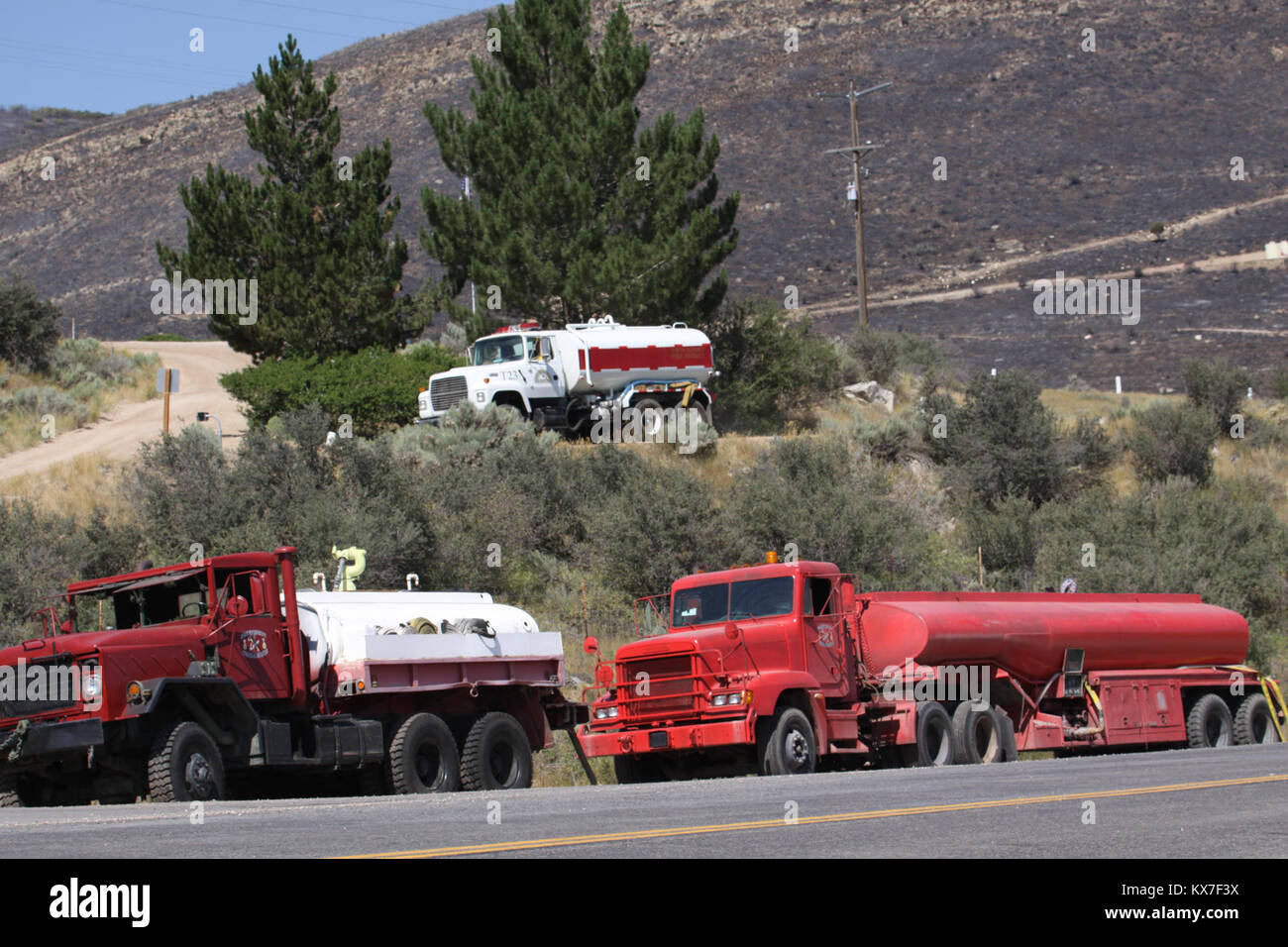 Utah Army National Guard 2-211th Aviation assit fire response teams on ...