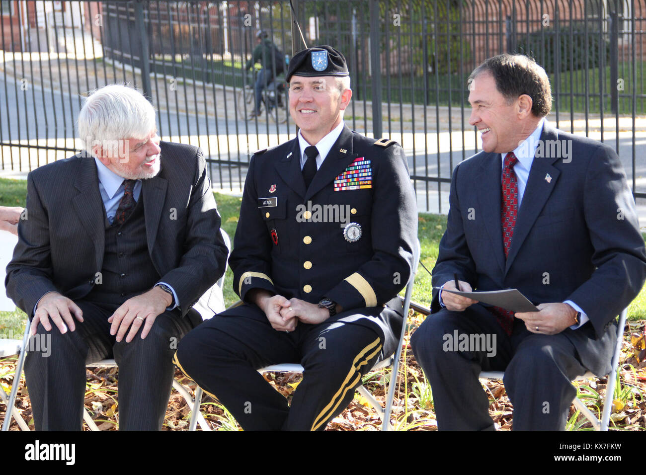Photos by: Capt. Ryan Sutherland Fort Douglas, Utah - Brig. Gen. Dallen ...