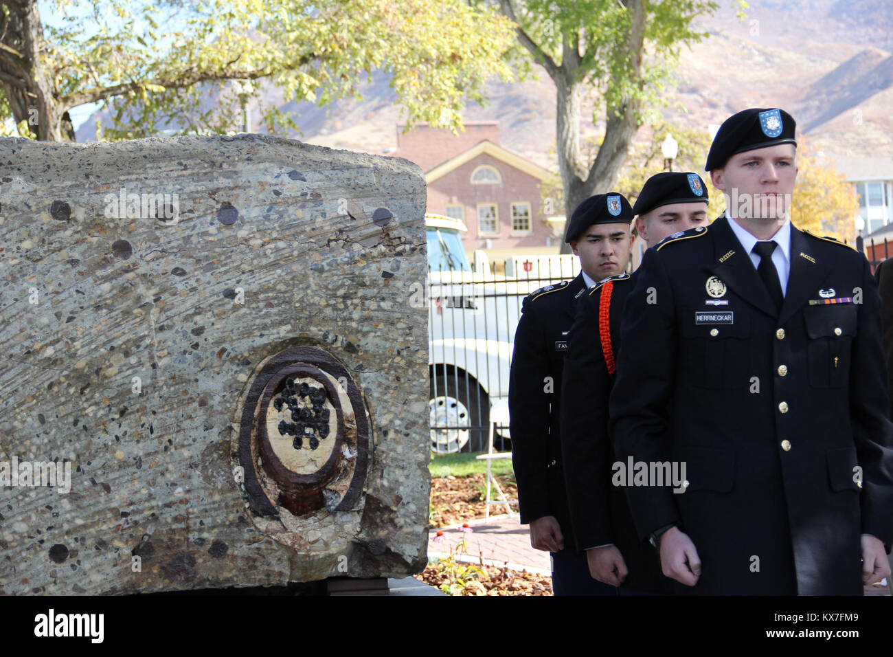 Photos by: Capt. Ryan Sutherland Fort Douglas, Utah - Brig. Gen. Dallen ...