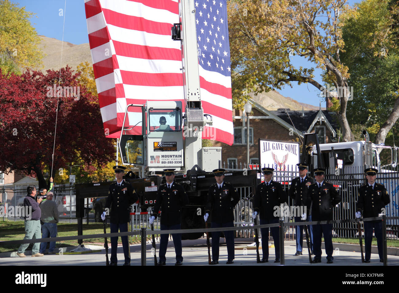 Photos by: Capt. Ryan Sutherland Fort Douglas, Utah - Brig. Gen. Dallen ...