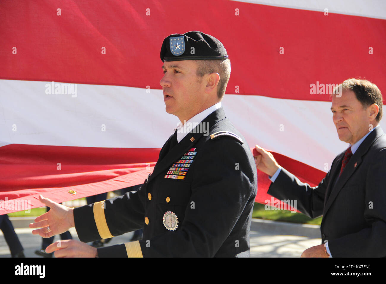 Photos by: Capt. Ryan Sutherland Fort Douglas, Utah - Brig. Gen. Dallen ...