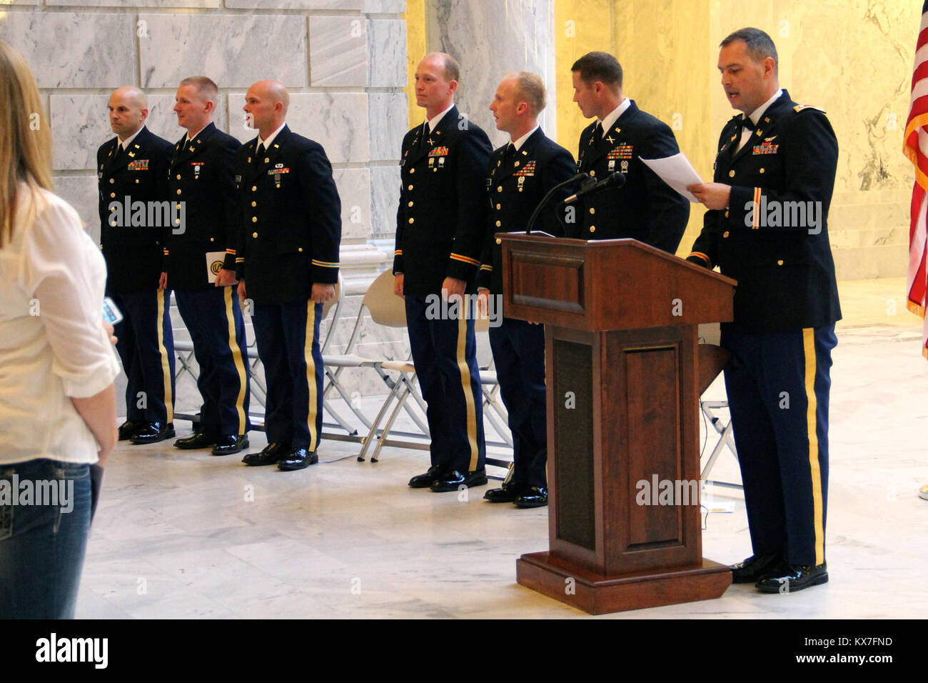 National guard officer candidate school hi-res stock photography and ...