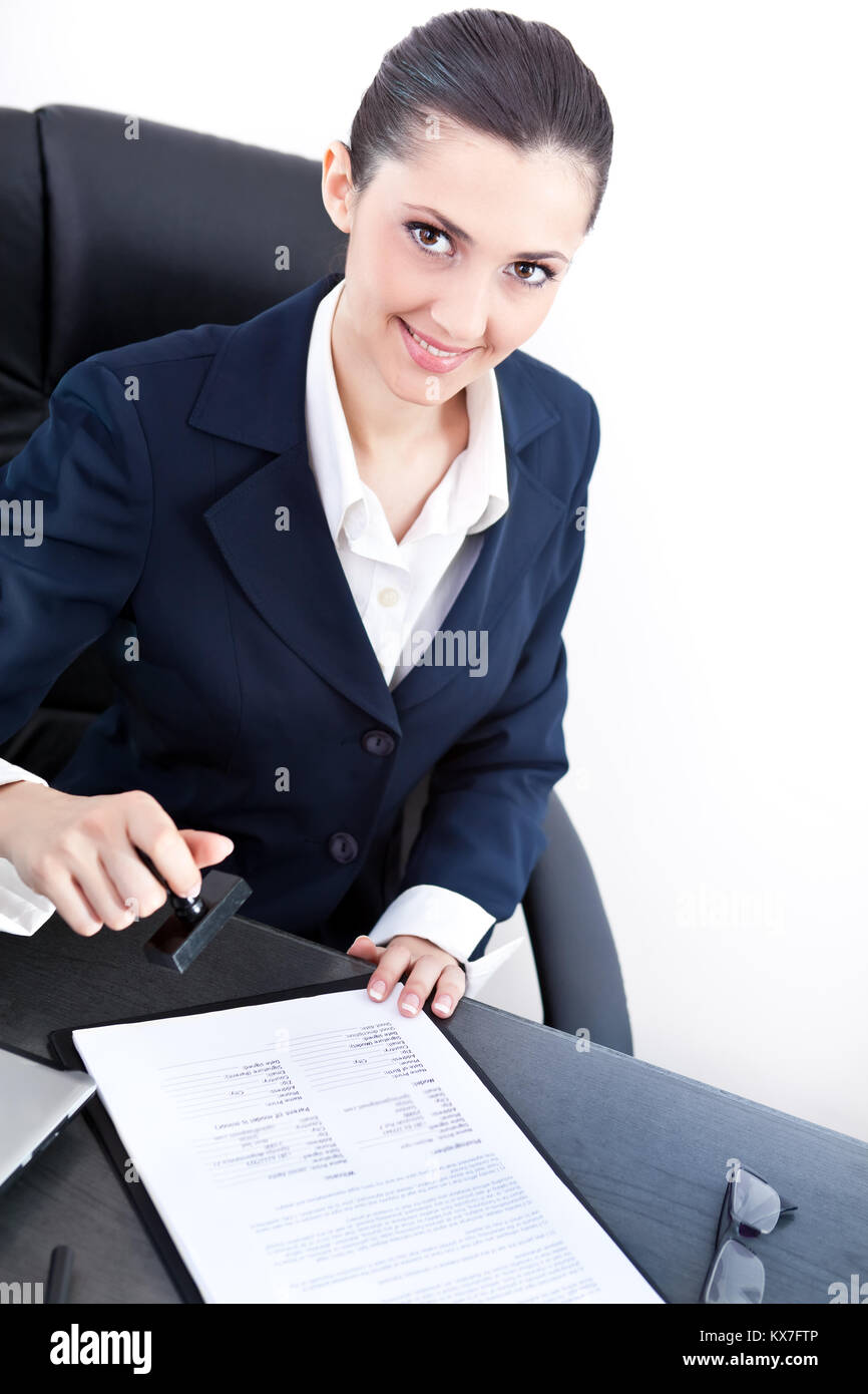 Secretary stamp hi-res stock photography and images - Alamy