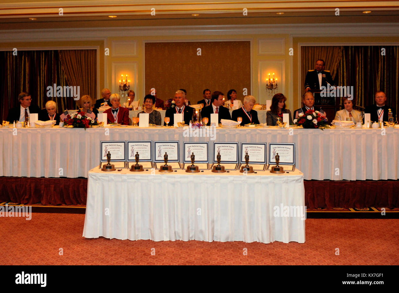 US Army National Guard change of command ceremony Stock Photo - Alamy