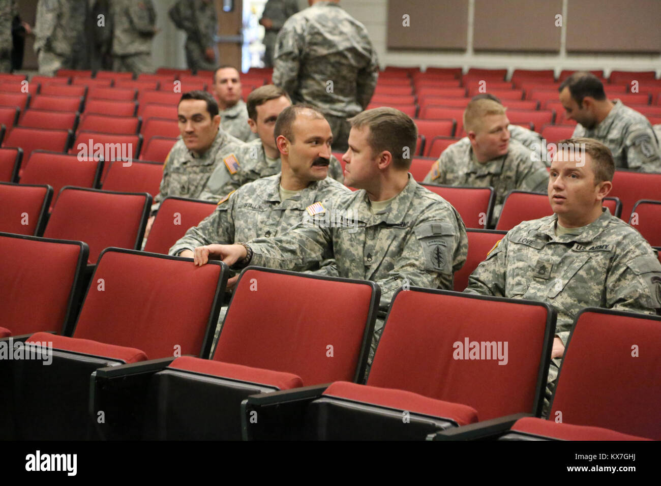 US Army National Guard change of command ceremony Stock Photo - Alamy