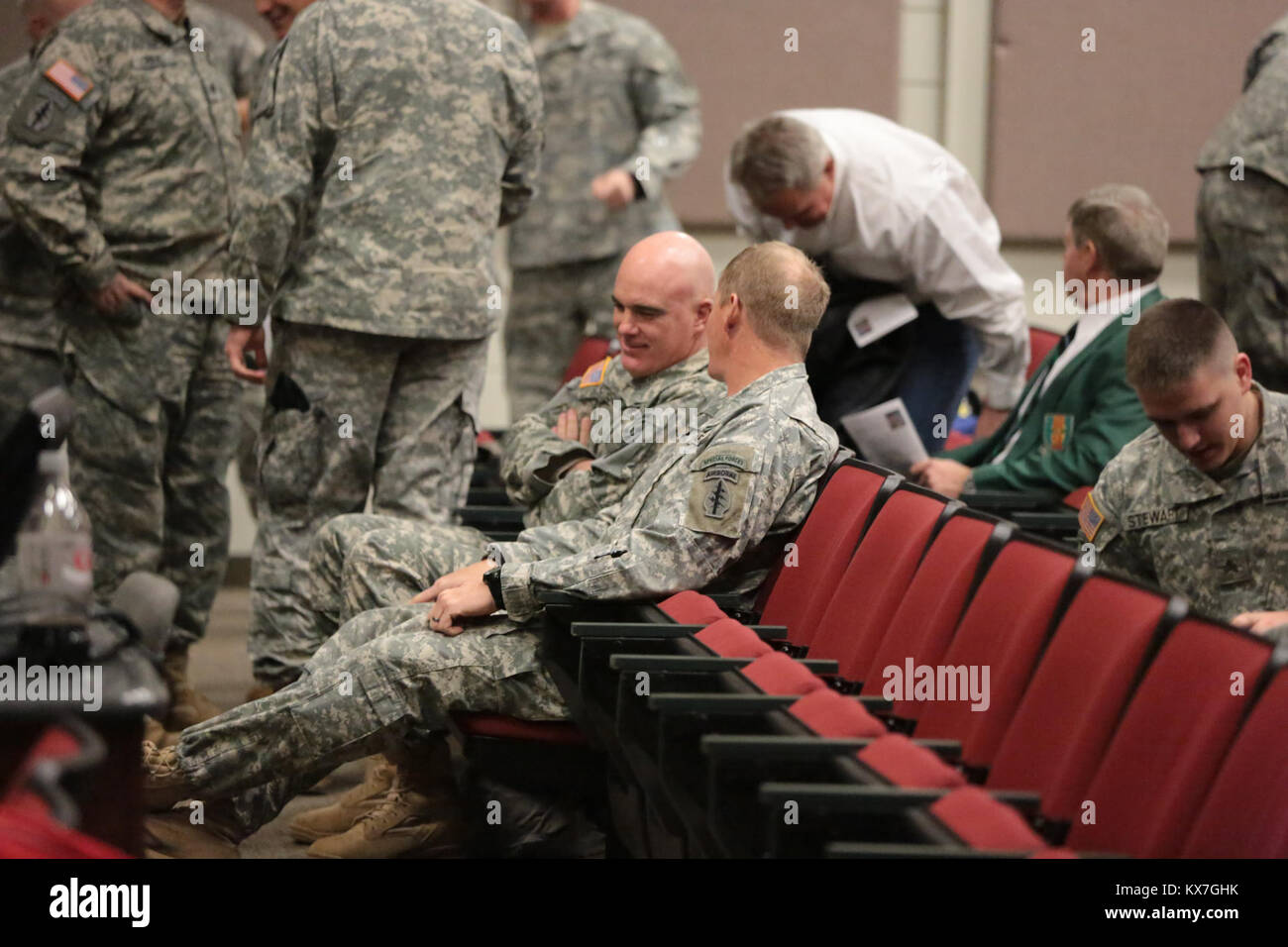 US Army National Guard change of command ceremony Stock Photo - Alamy