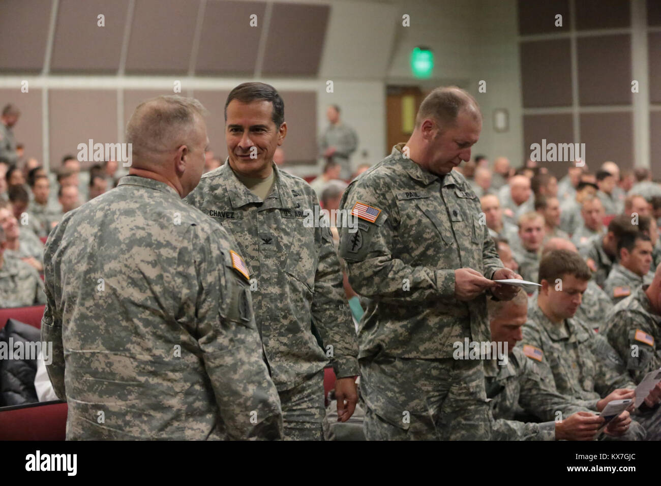 US Army National Guard change of command ceremony Stock Photo - Alamy