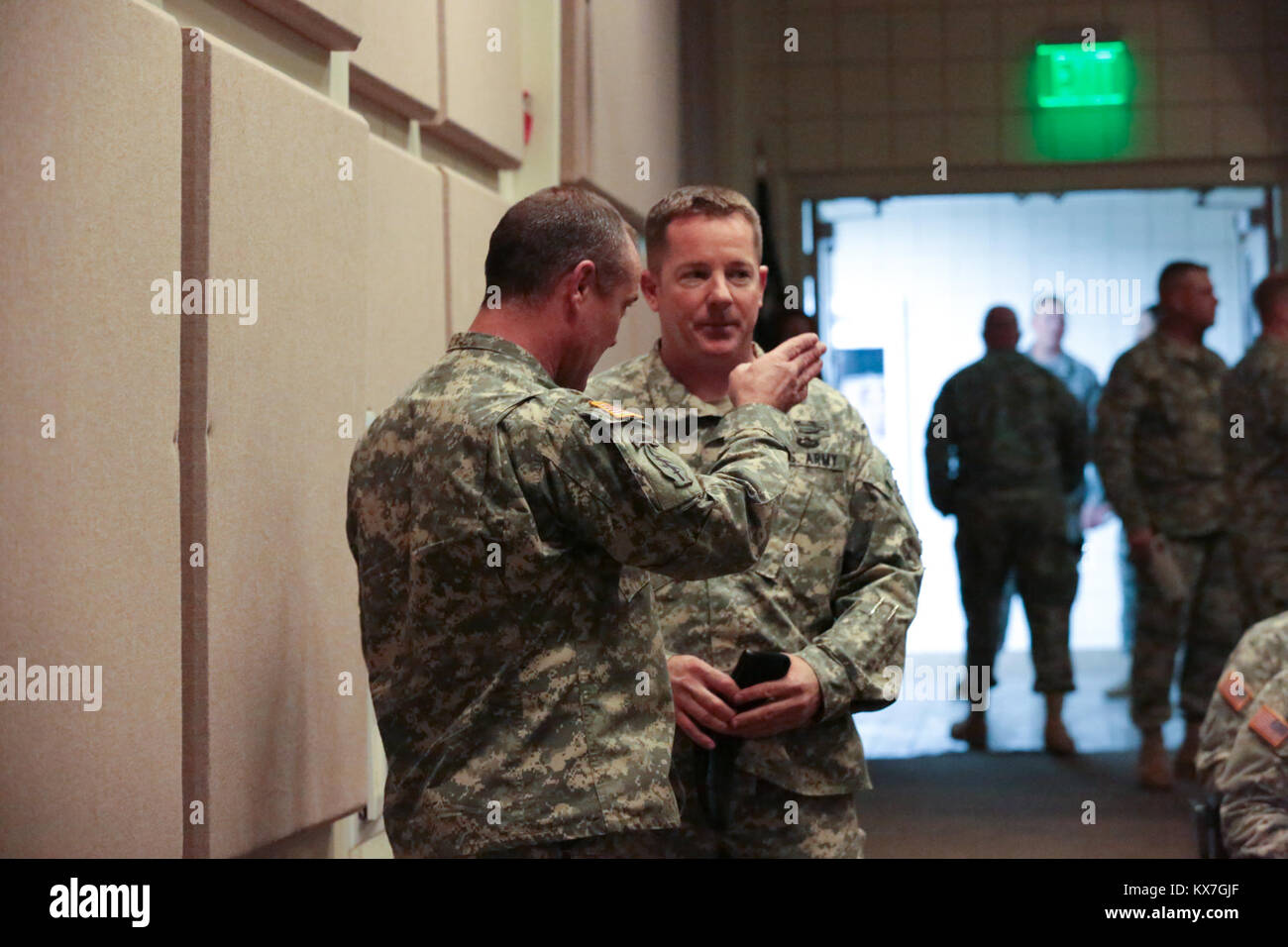 US Army National Guard change of command ceremony Stock Photo - Alamy