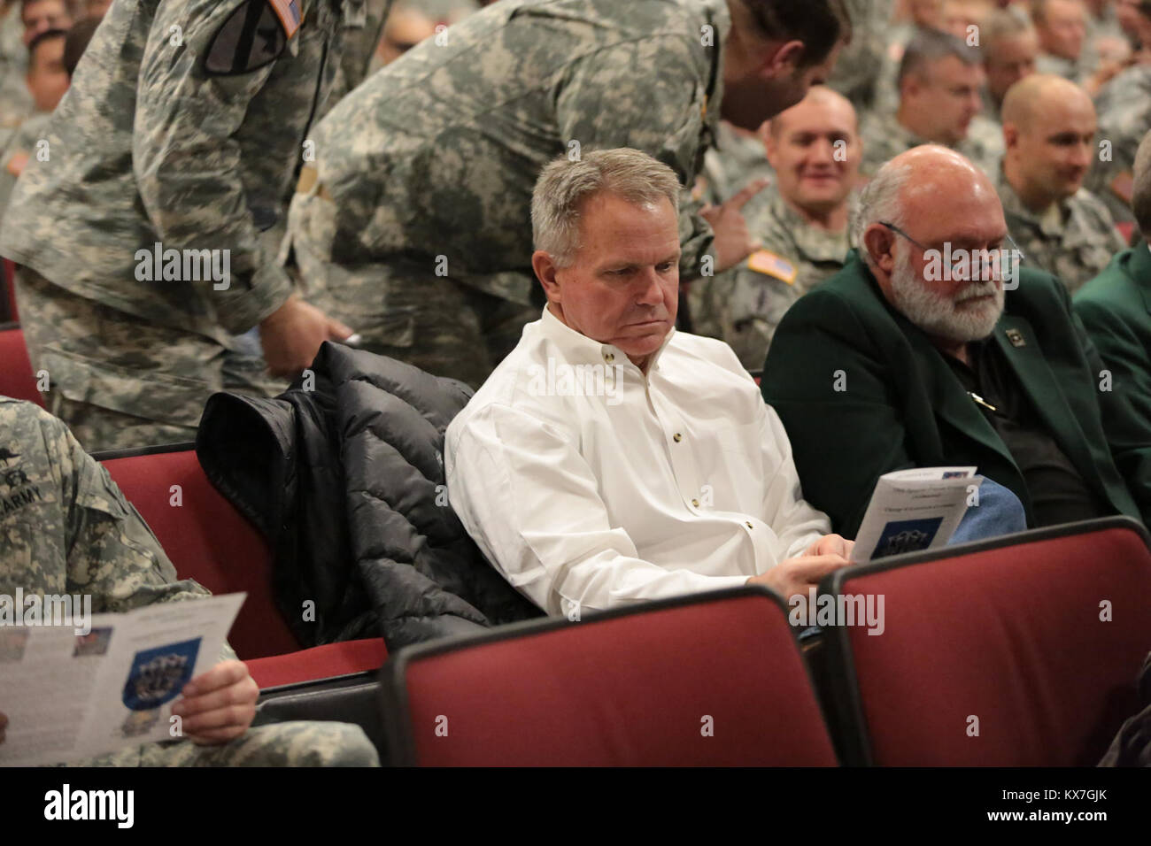 US Army National Guard change of command ceremony Stock Photo - Alamy