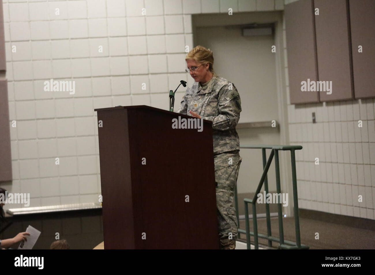 US Army National Guard change of command ceremony Stock Photo - Alamy