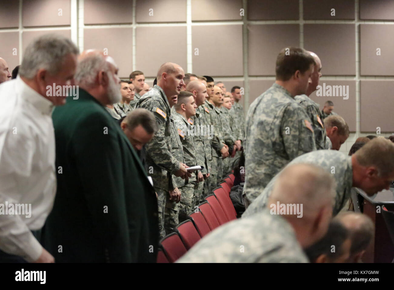 US Army National Guard change of command ceremony Stock Photo - Alamy