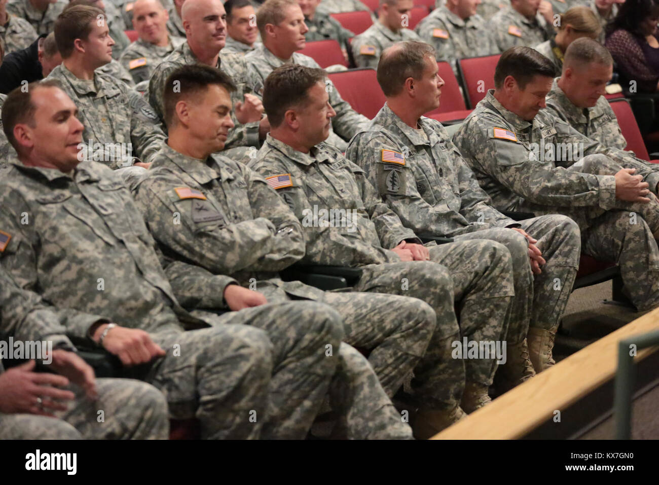 US Army National Guard change of command ceremony Stock Photo - Alamy