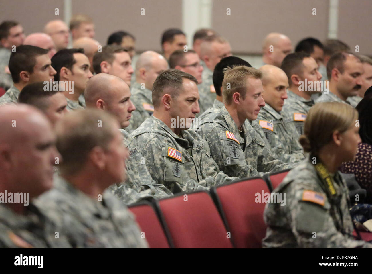 US Army National Guard change of command ceremony Stock Photo - Alamy