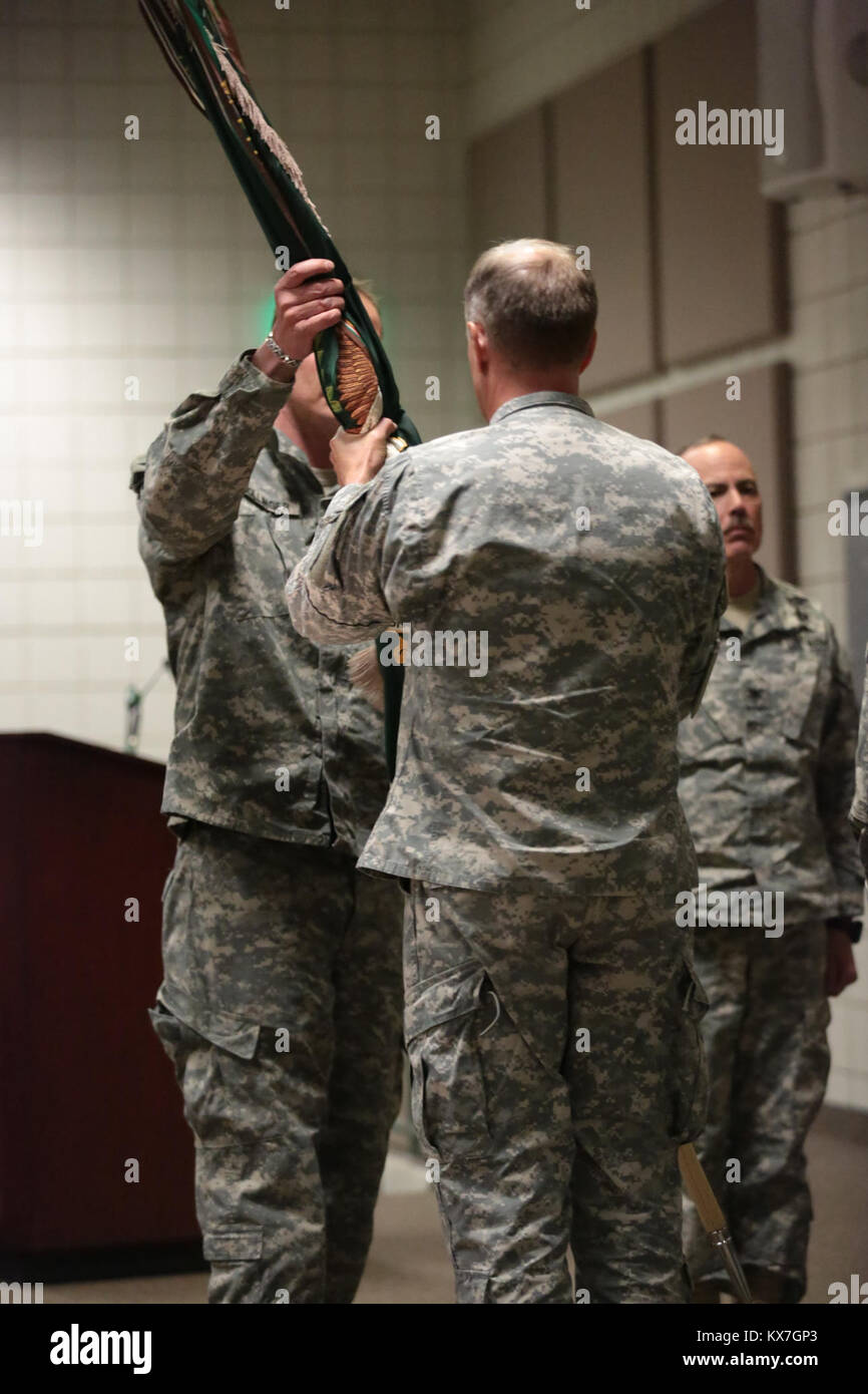 US Army National Guard change of command ceremony Stock Photo - Alamy