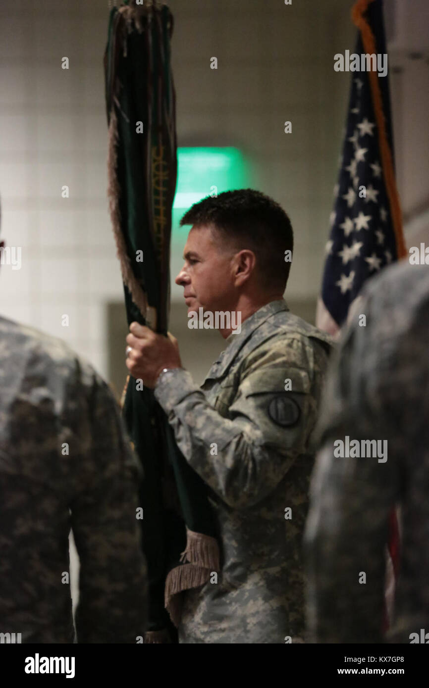 US Army National Guard change of command ceremony Stock Photo - Alamy