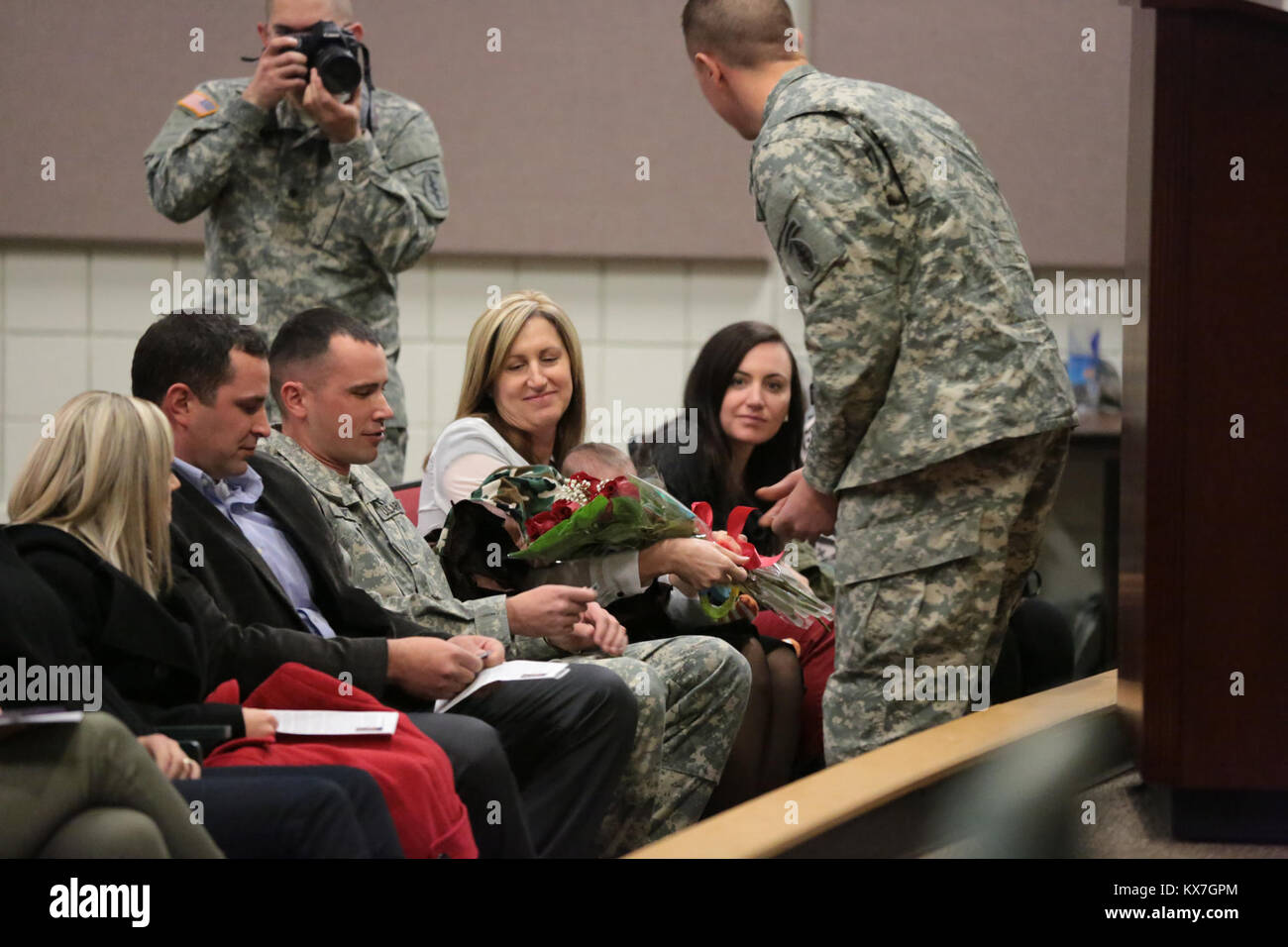 US Army National Guard change of command ceremony Stock Photo - Alamy
