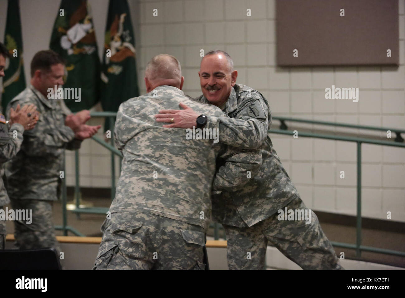 U.S. Army National Guard personnel daily duties and life. Working ...