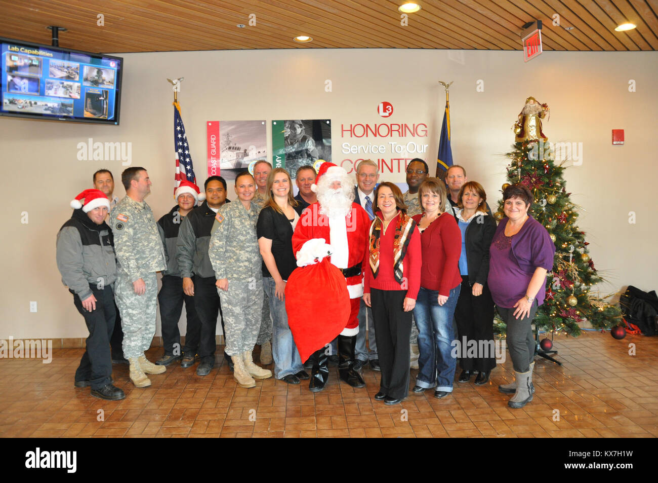 L3 Sub for Santa Donation Stock Photo - Alamy