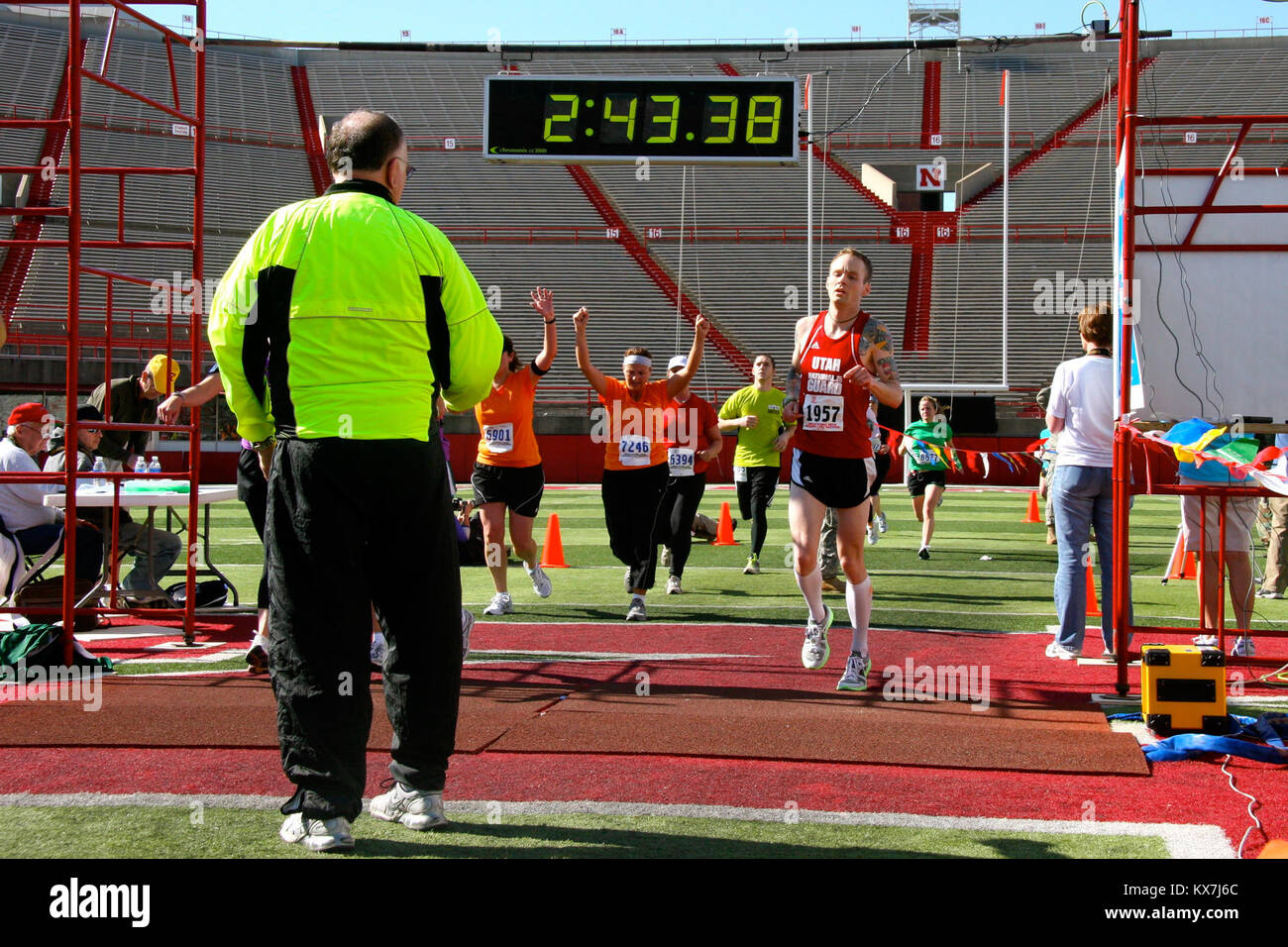 Photos of Utah National Guard Marathon Team competing at Lincoln ...
