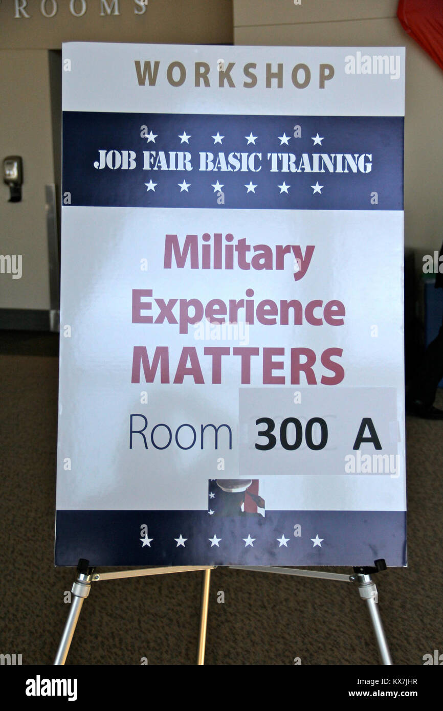 U.S. military Veterans job fair, helping to find employment for war ...